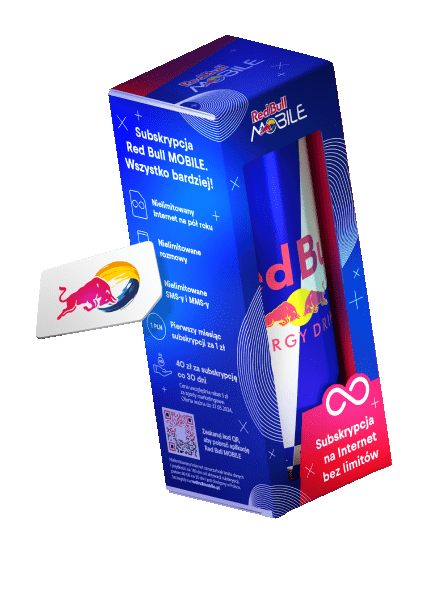Red Bull MOBILE - oferta subskrypcji w aplikacji