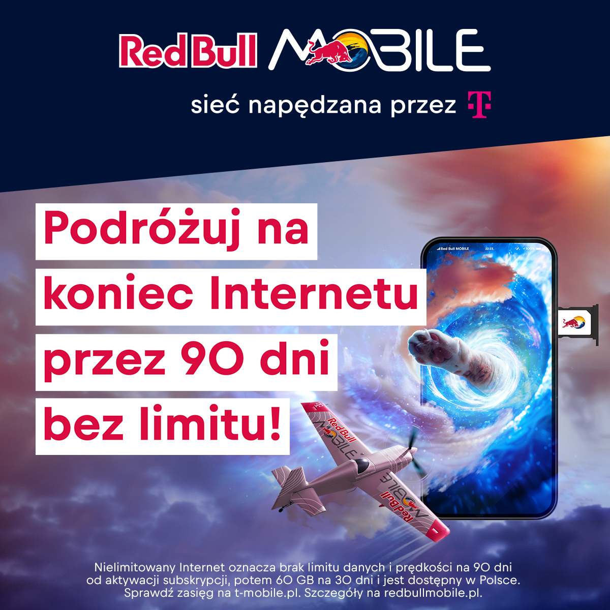 Red Bull MOBILE - oferta subskrypcji w aplikacji